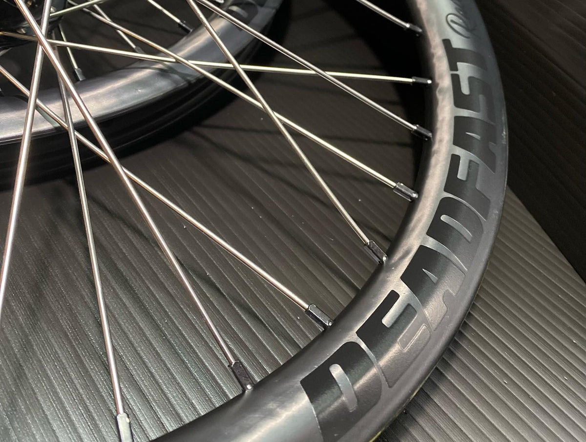 Custom BMX Carbon Rim Set – DeadFast Racing